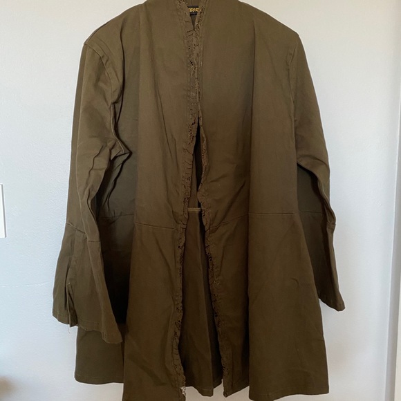 Reborn | Jackets & Coats | Reborn Jacket Lace On Sleeves | Poshmark